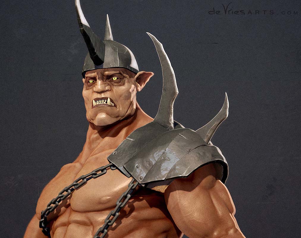 De Vries Arts - Orc Commander