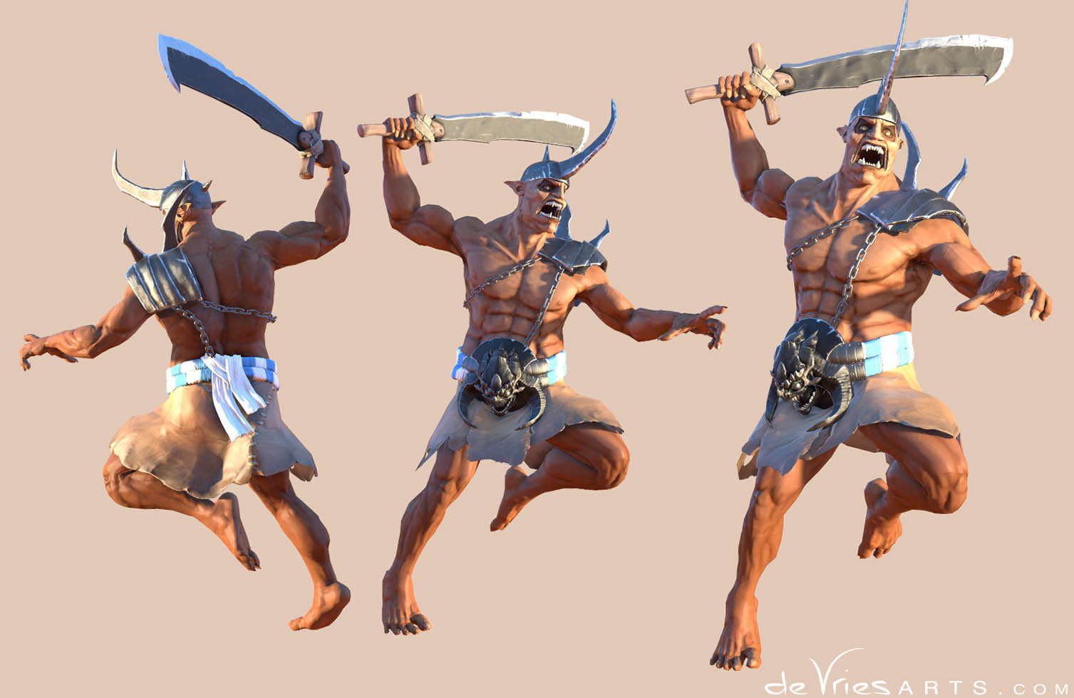 De Vries Arts - Orc Commander